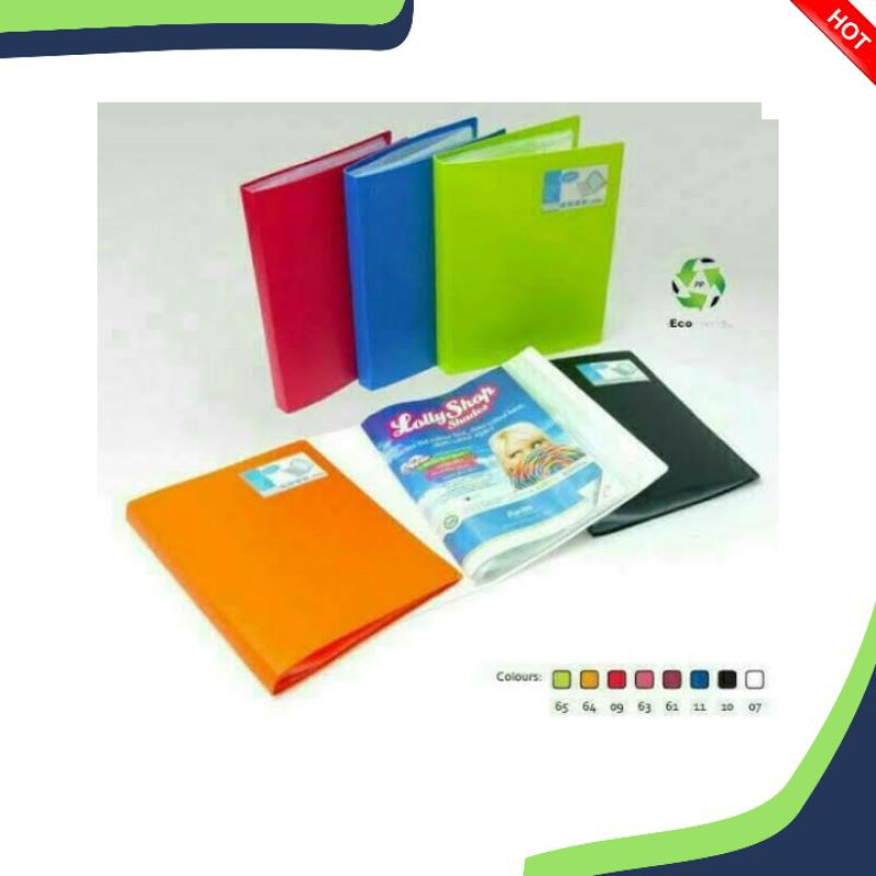 Jual DISPLAY BOOK/MAP KLIPING DENGAN PLASTIK/MAP KATALOG SIZE FOLIO/F4 ...