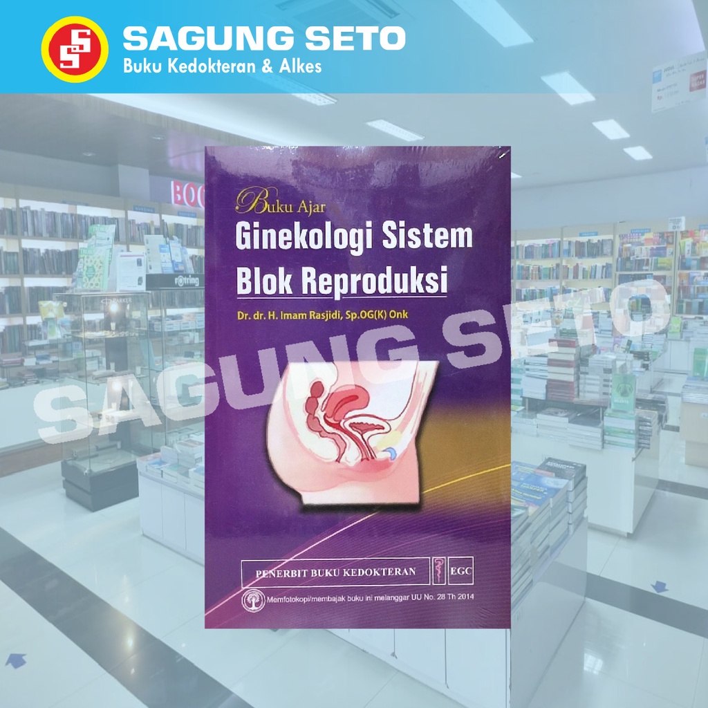 Jual BUKU AJAR GINEKOLOGI SISTEM BLOK REPRODUKSI / OBGYN - H. IMAM RASJIDI | Shopee Indonesia