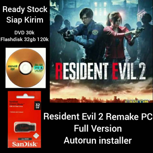 Jual Resident Evil 2 PC remake - RE 2 REMAKE | Shopee Indonesia