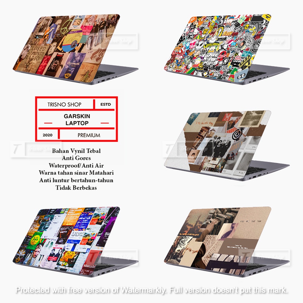 Jual Stiker Laptop | Garskin Laptop | Scrapbook + Laminasi | Shopee ...