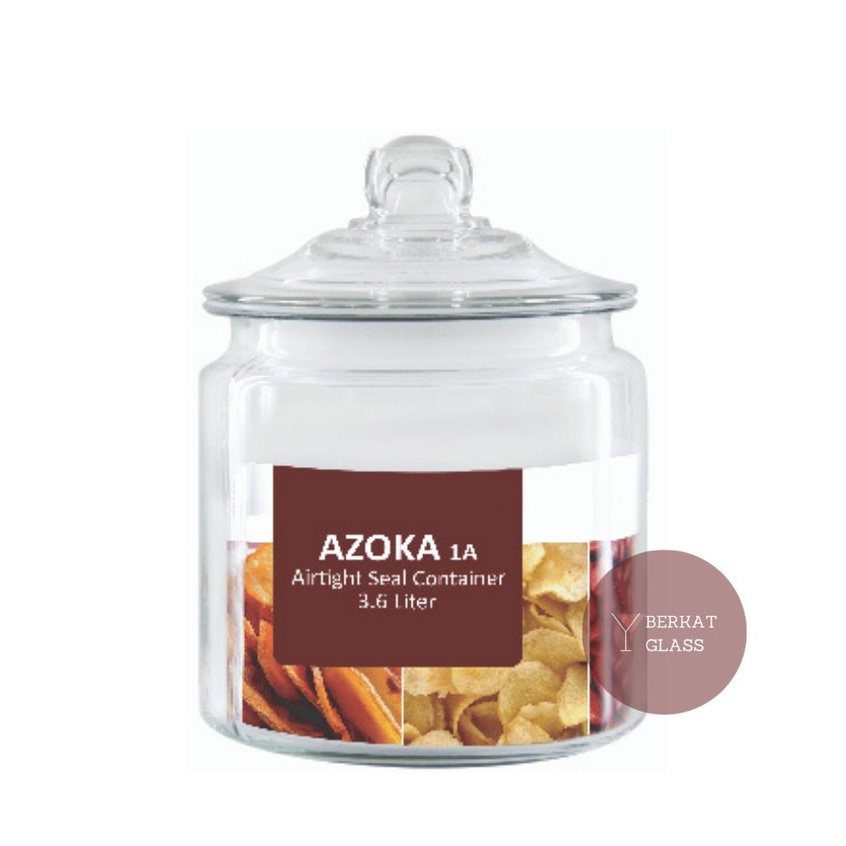 Jual Toples Kaca / Toples Bening / Toples Snack / Toples Kerupuk ...
