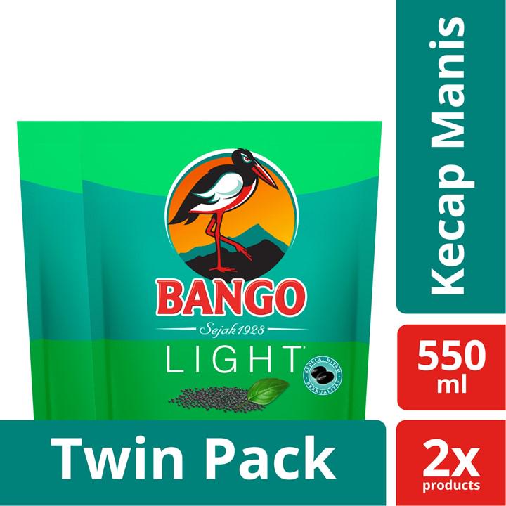 Jual Bango Kecap Manis Light 2 x 550 mL | Shopee Indonesia