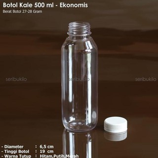 Jual BOTOL PLASTIK 500 ML / BOTOL KALE 500 ML / BOTOL JUS 250 ML - ECO ...