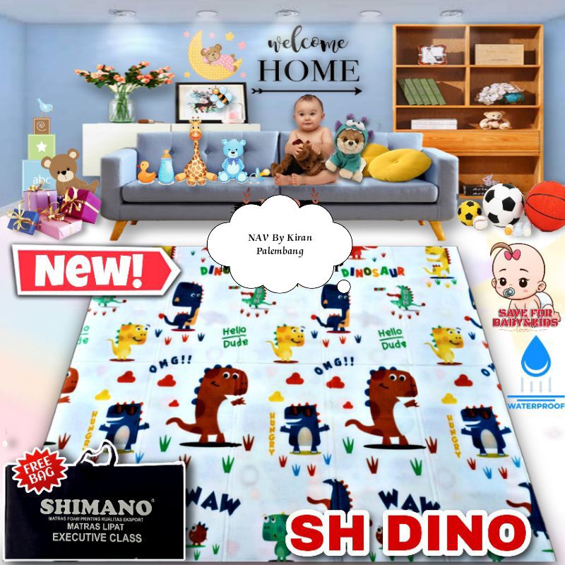 Jual PLAYMAT SHIMANO/ PLAYMAT BABY/ TIKAR LIPAT UKURAN JUMBO + FREE TAS ...