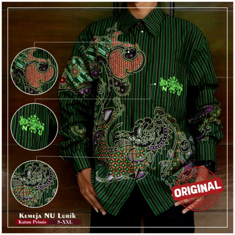 Jual Batik NU Motif Lurik | Shopee Indonesia
