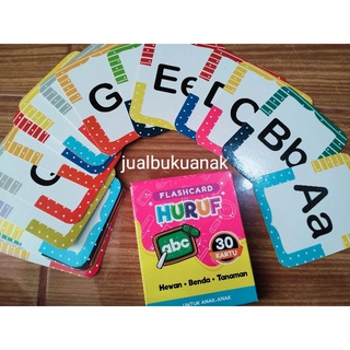 Jual Kartu Pintar Huruf/flashcard Abjad Murah Indonesia|Shopee Indonesia