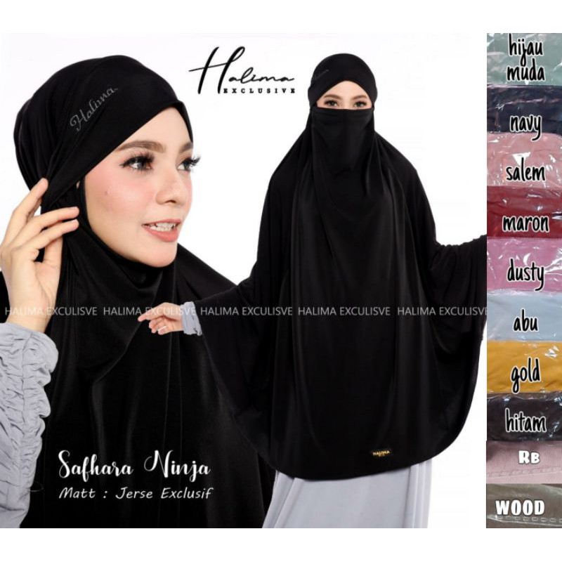 Jual jilbab cadar jumbo shafarah | Shopee Indonesia