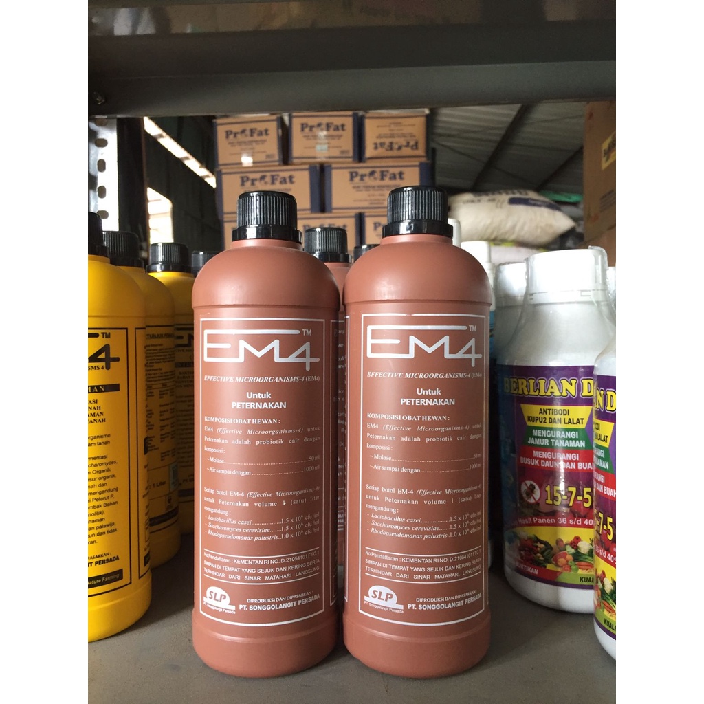 Jual EM4 PETERNAKAN Effective Micro Organisme 1L | Shopee Indonesia