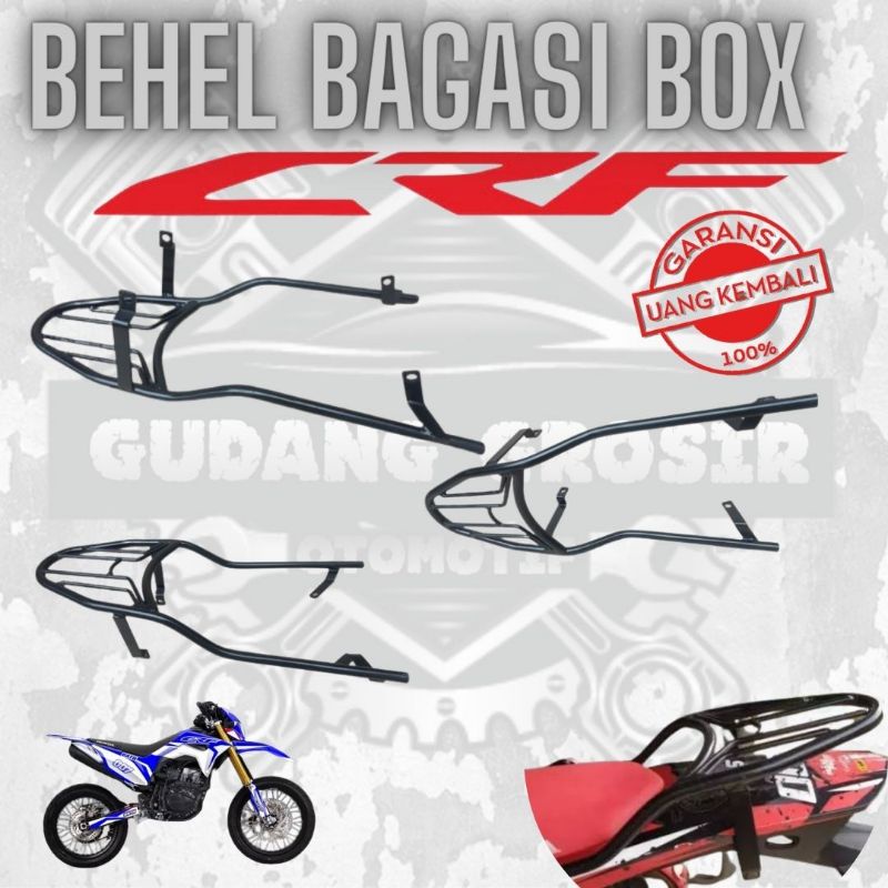 Jual BREKET BRACKET BRECKET BREAKET TOP BAGASI BOX BELAKANG CRF 150 PNP ...