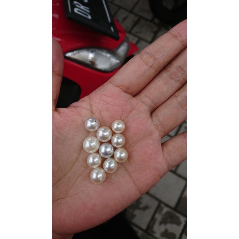 Jual Butiran mutiara air laut grade A cantik mulus | Shopee Indonesia