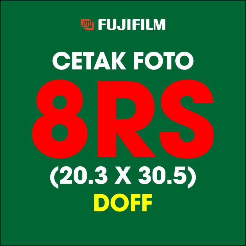 Jual CETAK FOTO 8RS (10RS) DOFF FUJIFILM LUCKY KODAK | ANTI AIR ANTI ...