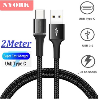 Jual Kabel Tipe C 2M - Cable Data Type C 2 Meter - Kabel Casan Charger ...