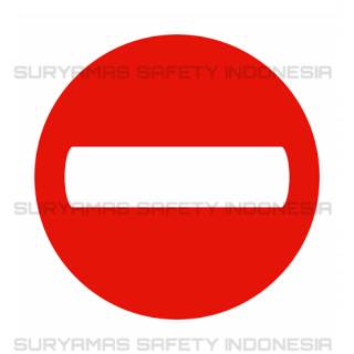 Jual RAMBU DILARANG MASUK/RAMBU PERBODEN/RAMBU LALU LINTAS DILARANG ...