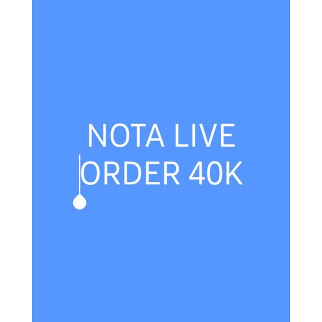 Jual note live 40k | Shopee Indonesia