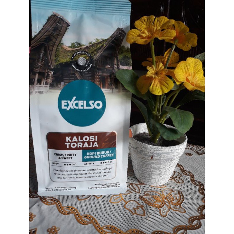 Jual Kopi Excelso Kalosi Toraja 200gram | Shopee Indonesia