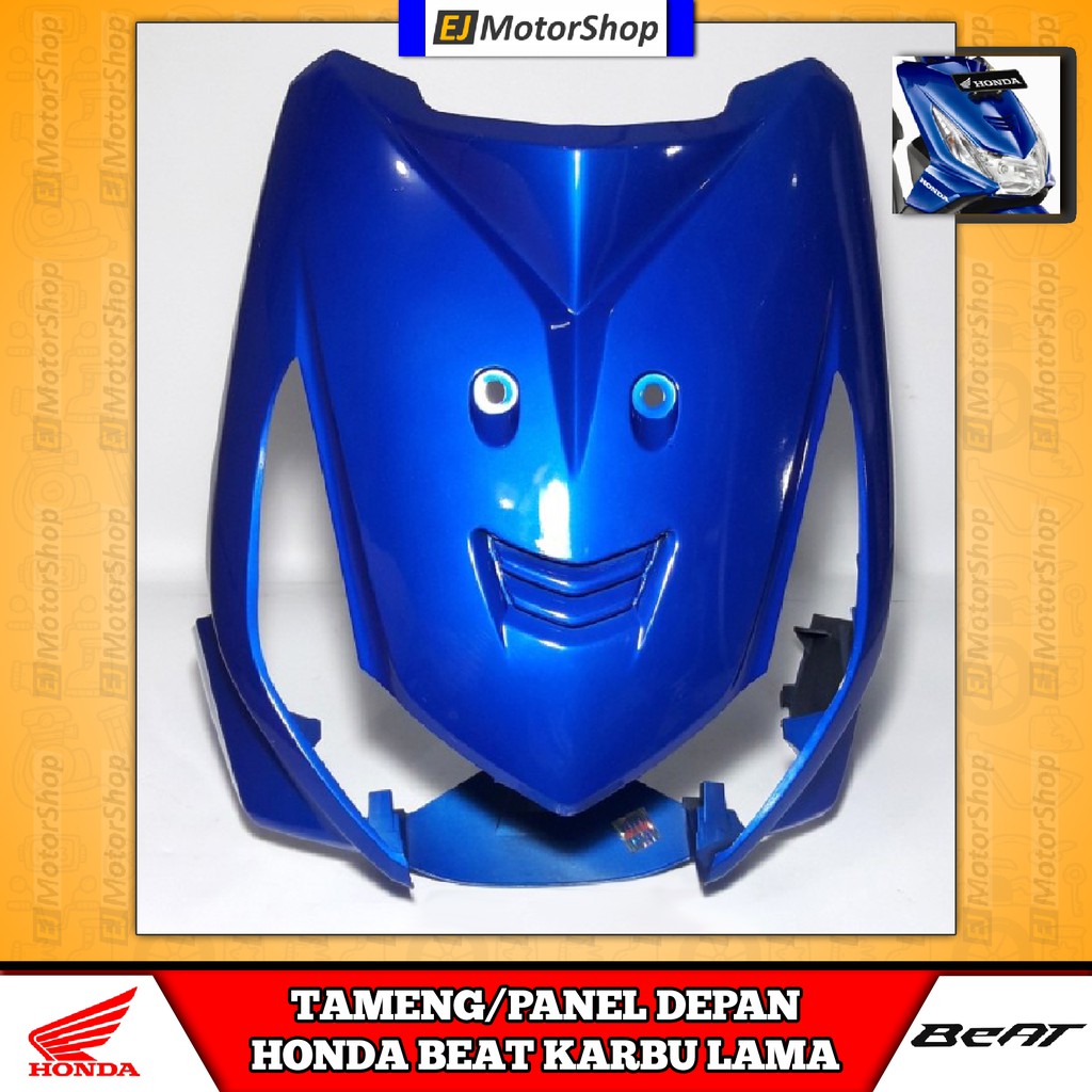 Jual Tameng Cover Dasi Panel Depan Honda Beat KARBU WARNA Biru 2008 ...