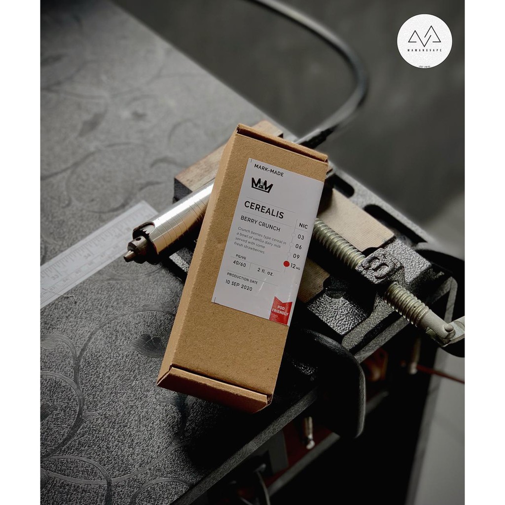 Jual Liquid Cerealis 60ML By Mark Made x Baba Vape | Shopee Indonesia