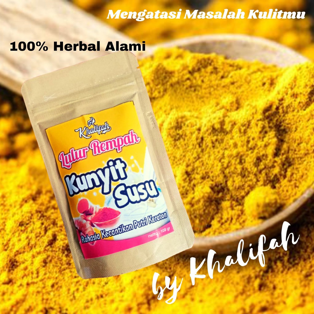 Jual LULUR KUNYIT SUSU ISI 1 KG | Shopee Indonesia