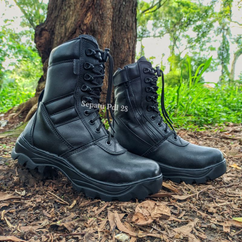 Jual SEPATU PDL TNI AD 100% KULIT ASLI JATAH PEMBAGIAN ORIGINAL CAANGGO ...