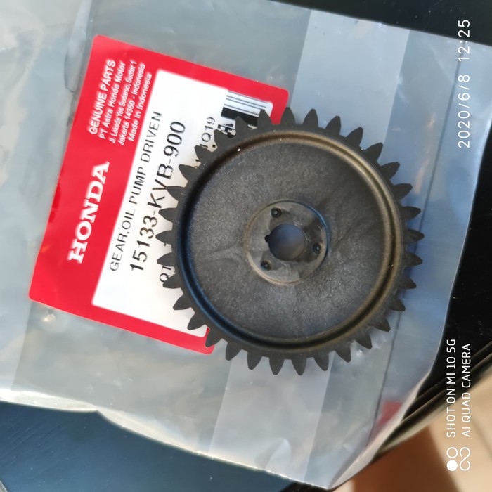 Jual Gear Oil Pump Driven Gigi Pompa Oli Vario 110 Lama Cw 15133-Kvb-900 ORI AHM GRACIAZ ...