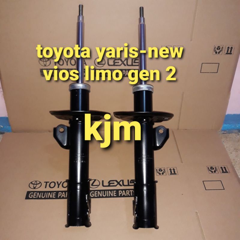 Jual shockbreaker toyota yaris new vios limo gen 2 depan original | Shopee Indonesia