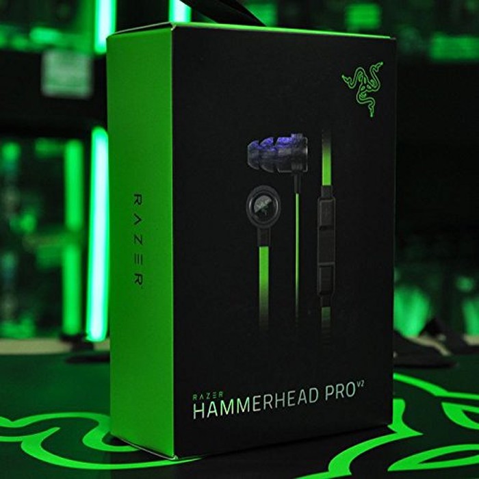 RAZER HAMMERHEAD PRO V2 EARPHONE BEST GAMING HEADSET WITH MIC J3C0 ...
