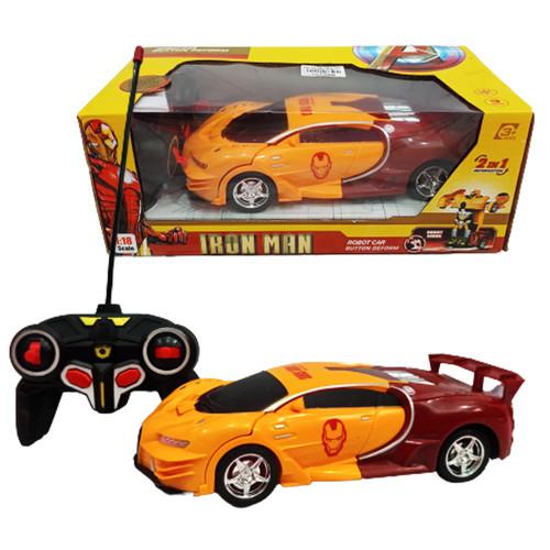 Jual MAINAN REMOTE CONTROL MOBIL JADI ROBOT KARAKTER AVENGERSS ...