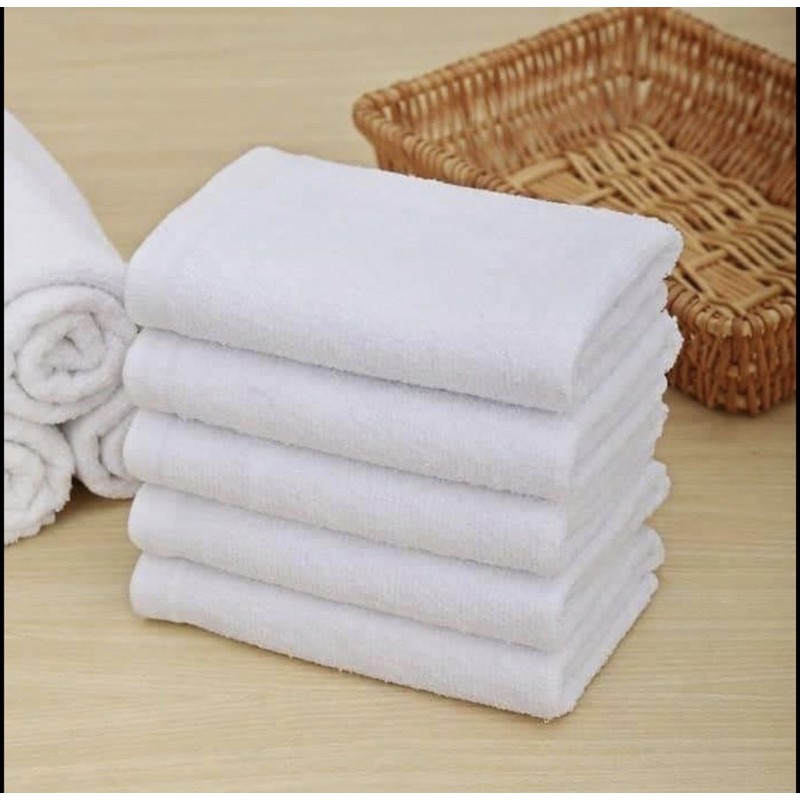 Jual HANDUK HOTEL PUTIH POLOS | Shopee Indonesia