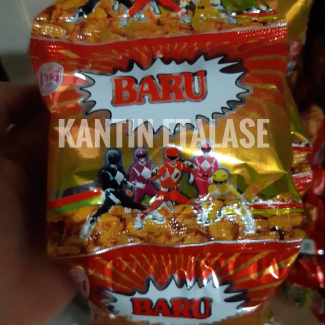 Jual "Baru" Power Rangers Marning Jagung (Pipih) Pedas Manis - Snack ...