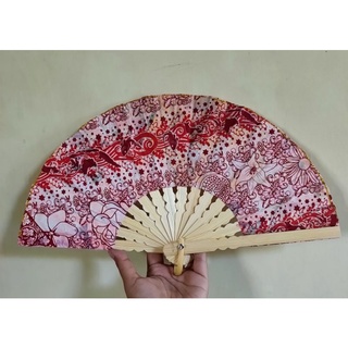 Jual KIPAS TANGAN MOTIF BATIK - SOUVENIR JOGJA | Shopee Indonesia