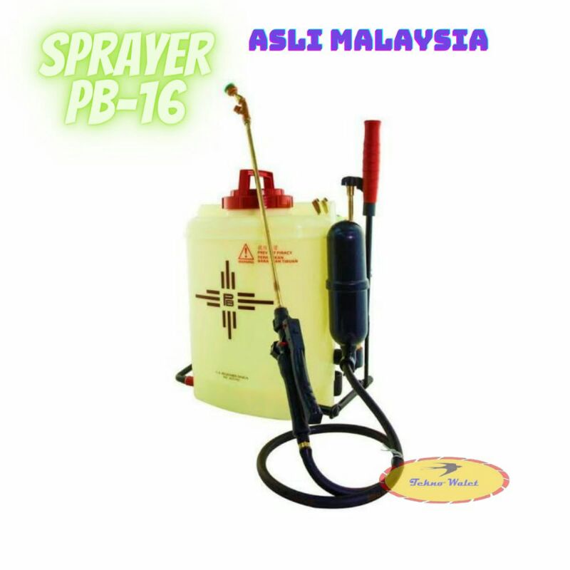 Jual Sprayer PB16 asli malaysia / alat semprot tangki manual pertanian ...