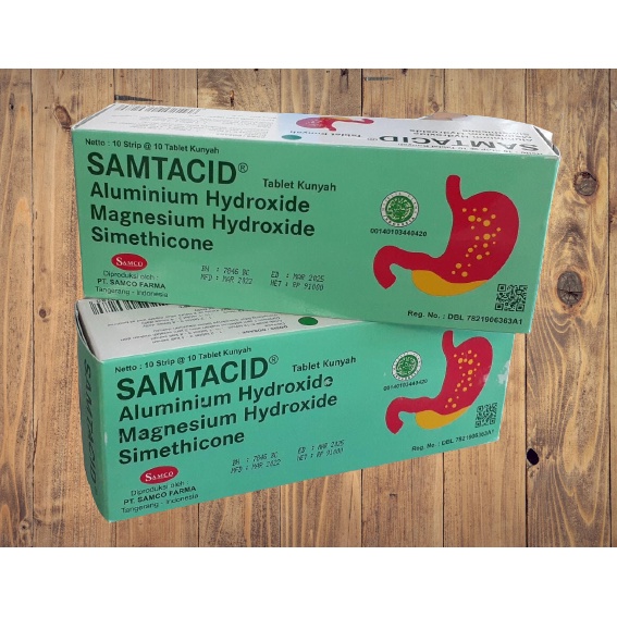 Jual Samtacid Tablet Per Box isi 10 Strip | Shopee Indonesia