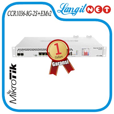 Jual MIKROTIK CCR 1036 8G 2S EMV2 CLOUD CORE ROUTER | Shopee Indonesia