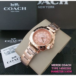 Jual JAM TANGAN WANITA COACH ORIGINAL FULL STAINLESS | ARLOJI CEWEK ...