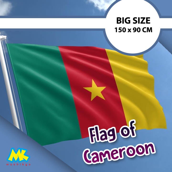 Jual Bendera Kamerun - Cameroon Flag | Shopee Indonesia