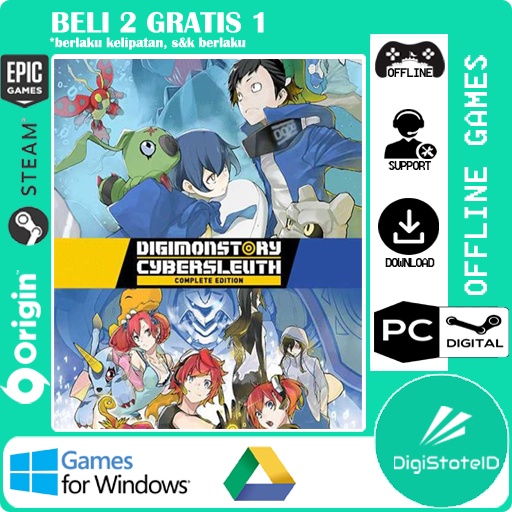 Jual Digimon Story Cyber Sleuth Complete Edition - Game PC | Shopee Indonesia