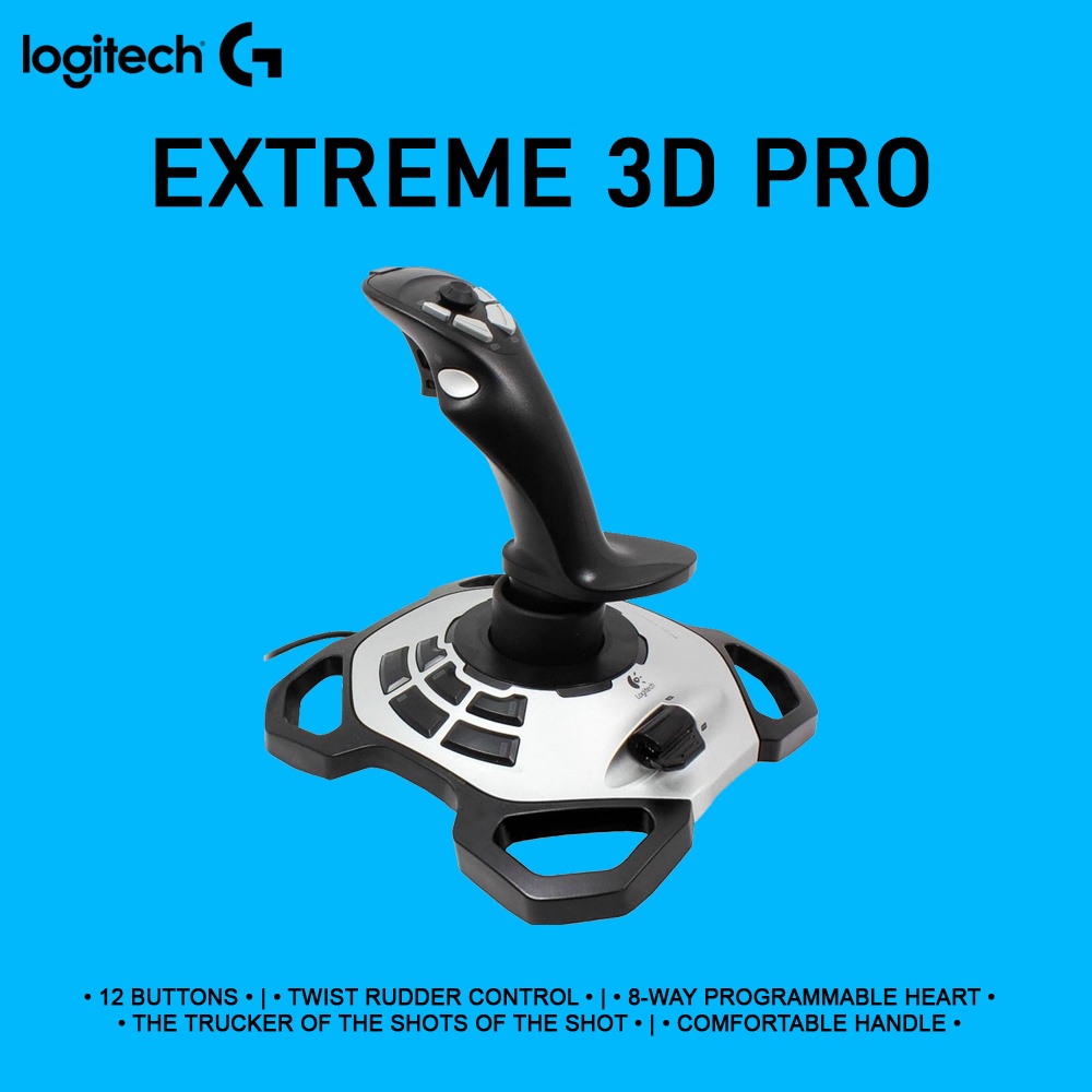 Jual Logitech Extreme 3D Pro Joystick Gaming | Shopee Indonesia