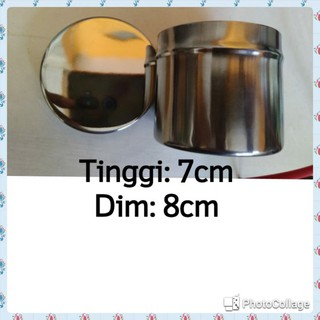 Jual Kom tutup kom kapas stainless | Shopee Indonesia