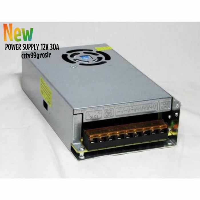 Jual Power Supply 30A Adaptor Switching 12Volt 30Ampera Psu 30A 12V ...