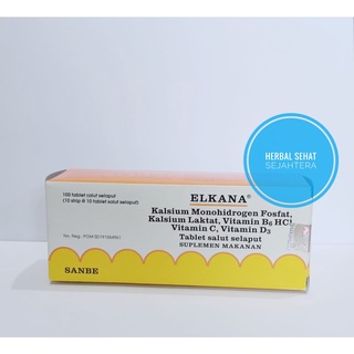 Jual ELKANA Elkana elkana 10 Tablet per strip - sebagai pelengkap ...