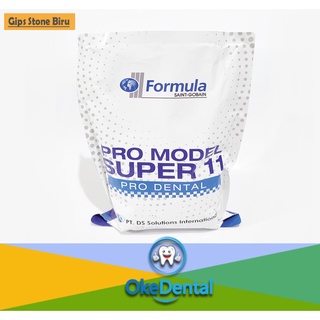 Jual Dental Gips Stone Biru Formula Pro Model Super Type II (bahan ...