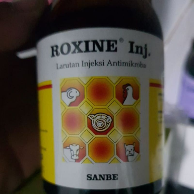 Jual roxine inj sanbe 100 ml hewan ternak | Shopee Indonesia Jual roxine inj sanbe 100 ml hewan ternak | Shopee Indonesia