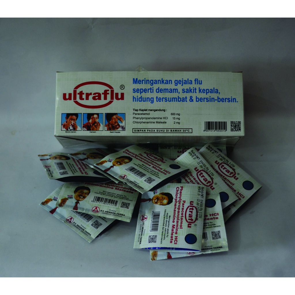 Jual Ultraflu Tablet (Obat Flu, Demam dan Sakit Kepala) | Shopee Indonesia