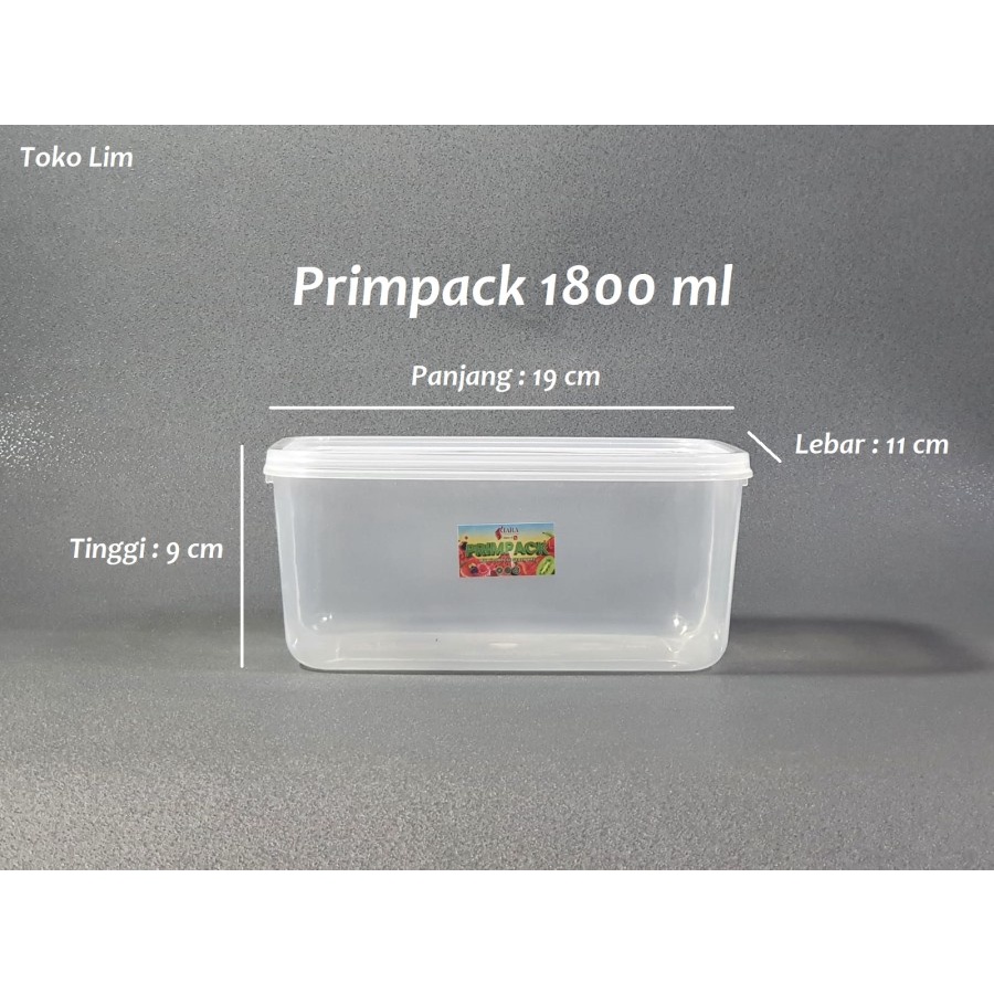 Jual Kotak makan / Container / Sealware PRIMPACK 1800 ML CJP isi 1 ...
