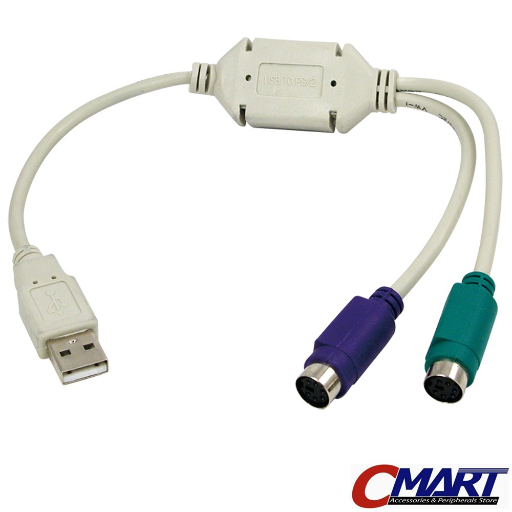 Jual Converter USB Male to PS2 Female Adapter Gender Konektor - GRC ...