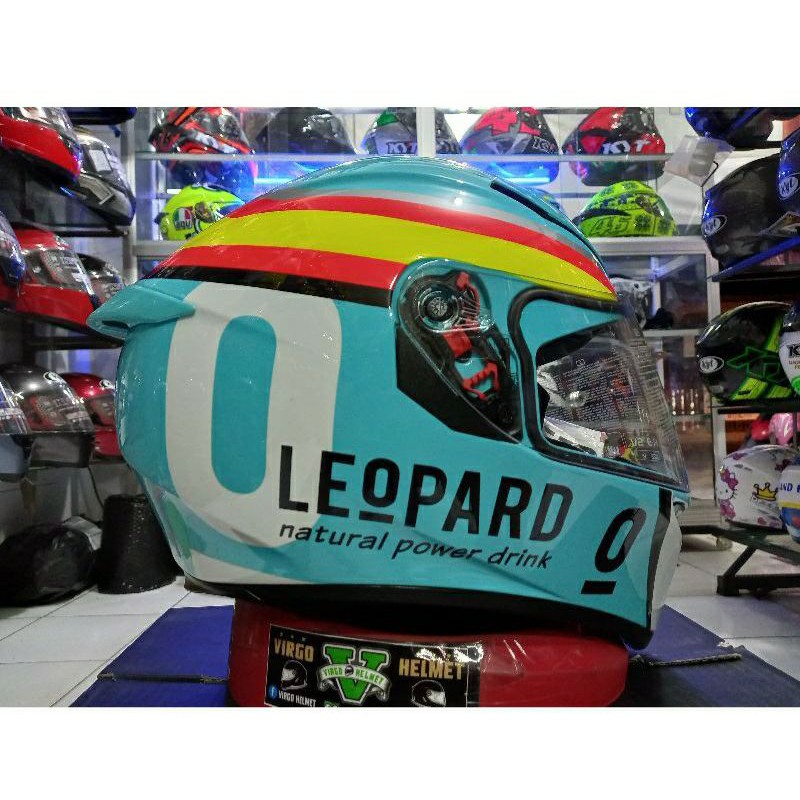 Jual HELM AGV K3 SV SNI SE LEOPARD JOAN MIR/AGV ORIGINAL Indonesia ...