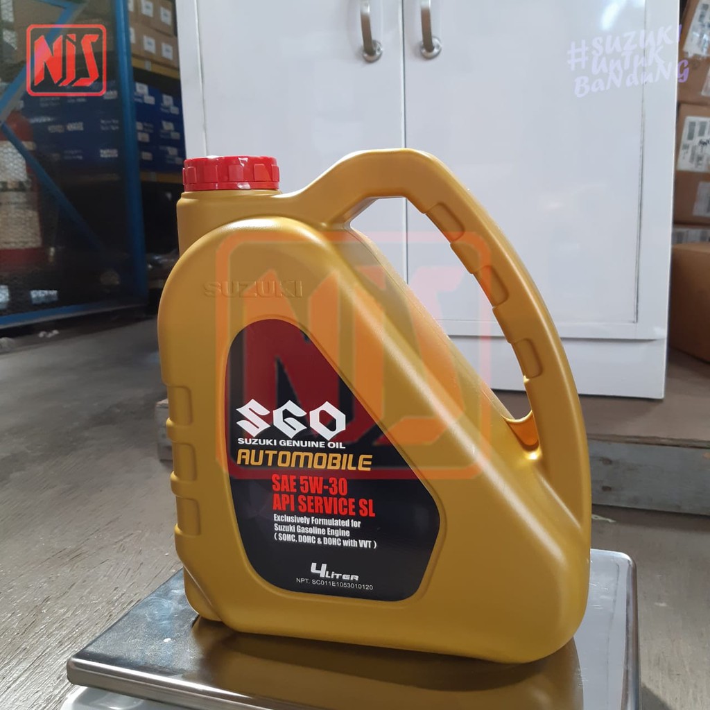 Jual OLI MESIN SGO SAE 5W-30 | 4 LITER ECSTAR Indonesia|Shopee Indonesia