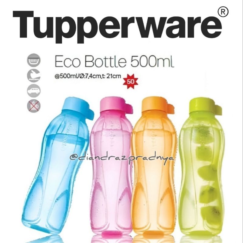 Jual ECO Bottle Tupperware 500 mL | Shopee Indonesia