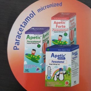 Jual APETIC DROP SYRUP SUSPENSI SUSP FORTE SIRUP SYR PARACETAMOL ...