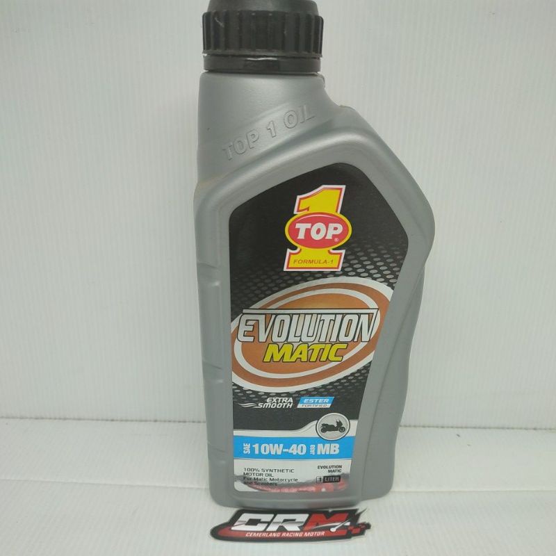 Jual Oli Top 1 Evolution matic 10w40 100% Syhtetic | Shopee Indonesia
